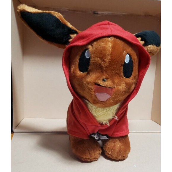 Build-A-Bear | Toys | Build A Bear Pokemon Evie Eevee Red Hood Plush ...